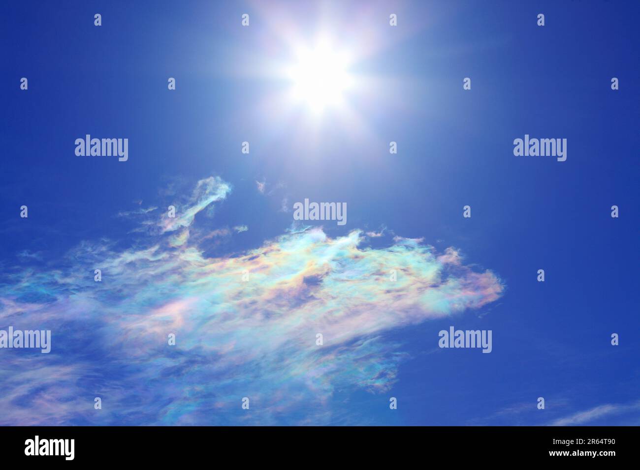 Iridescent clouds hi-res stock photography and images - Alamy