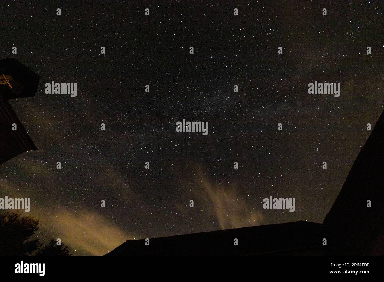 night sky with shiny stars Stock Photo - Alamy