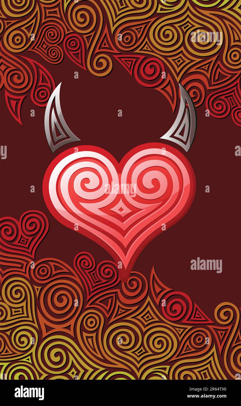 Horns curve Stock Vector Images - Alamy