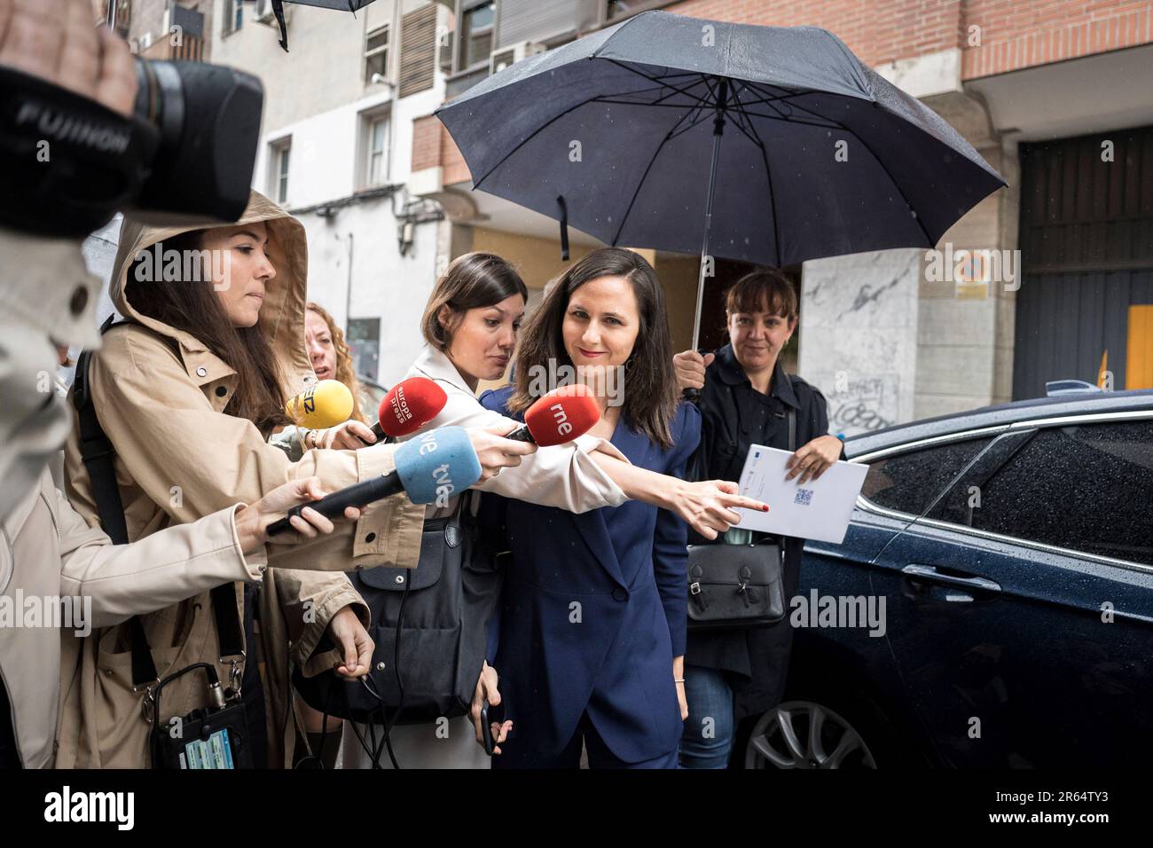 The Minister of Social Rights and Agenda 2030, Ione Belarra, visits the ...