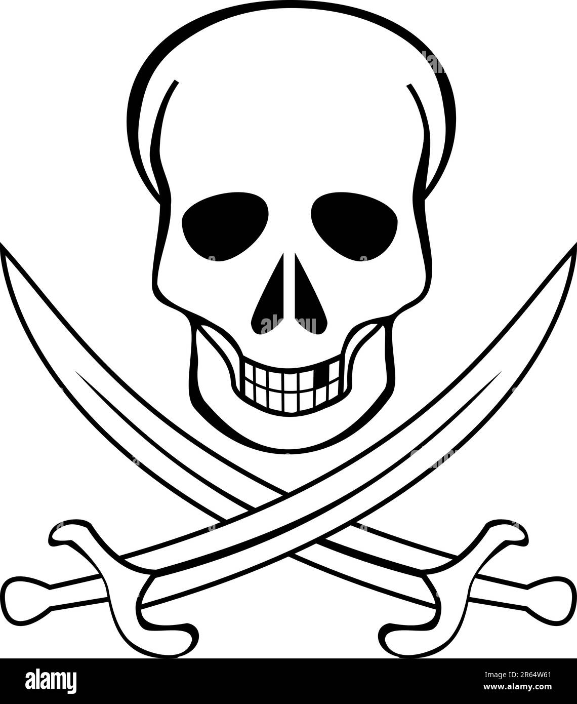 Skull and crossed swords hi-res stock photography and images - Alamy