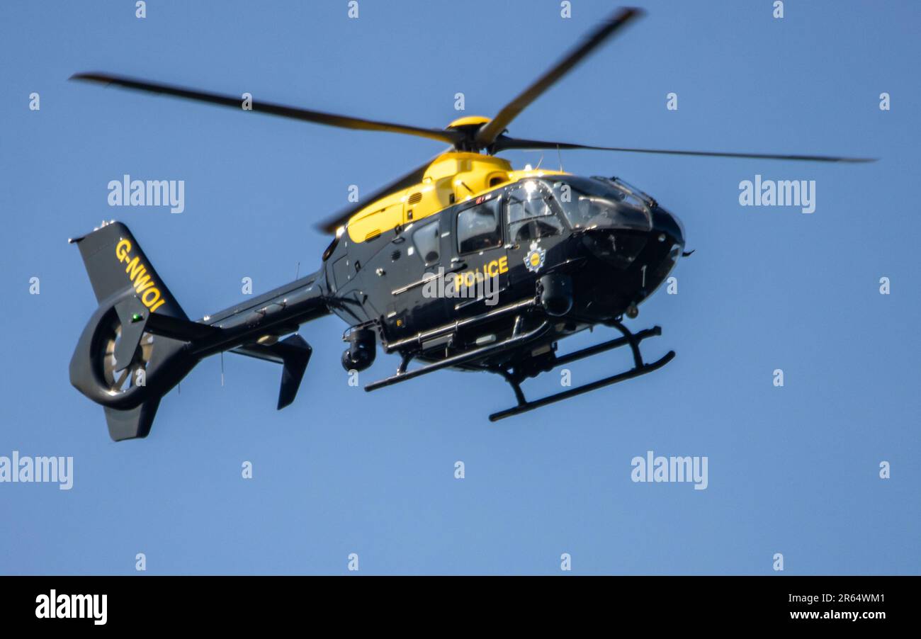 Wales police helicopter hi-res stock photography and images - Alamy