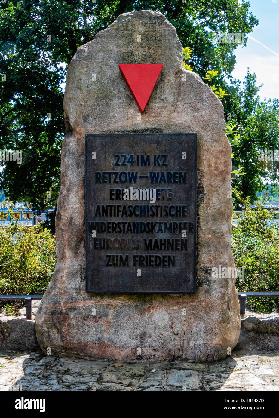 Memorial to 224 antifascist resistance fighters who died in the Retzow ...