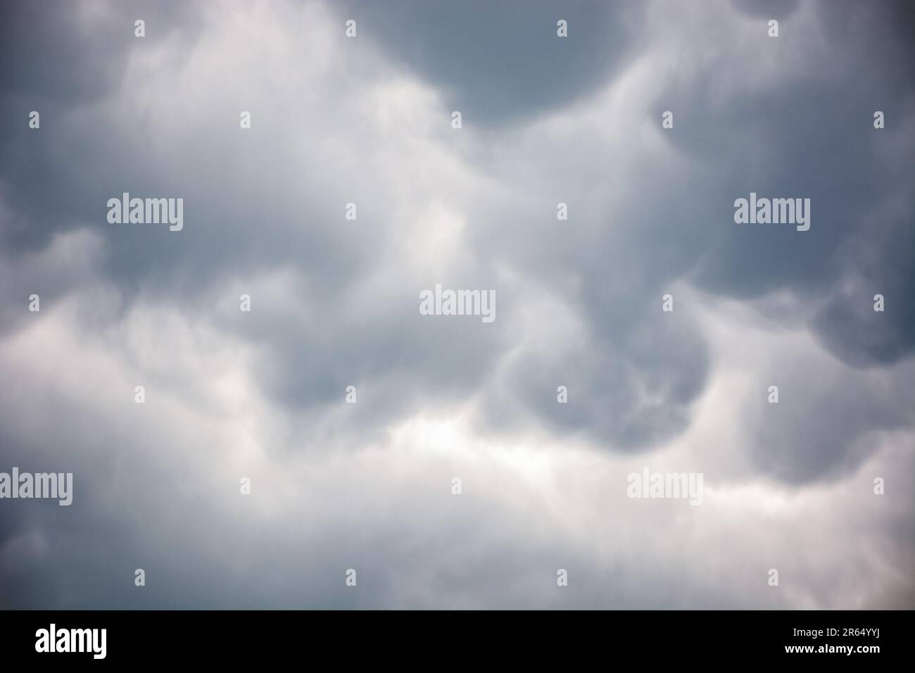 sky covered with heavy rainy clouds. bad weather forecast Stock Photo ...
