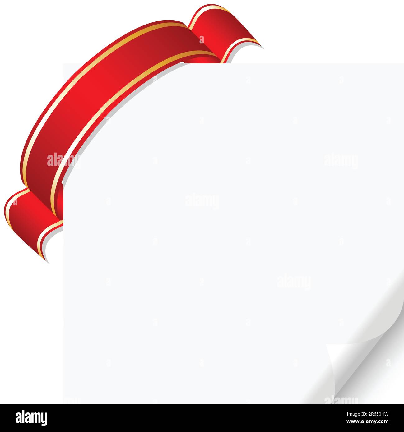 Clear ribbon Stock Vector Images - Alamy