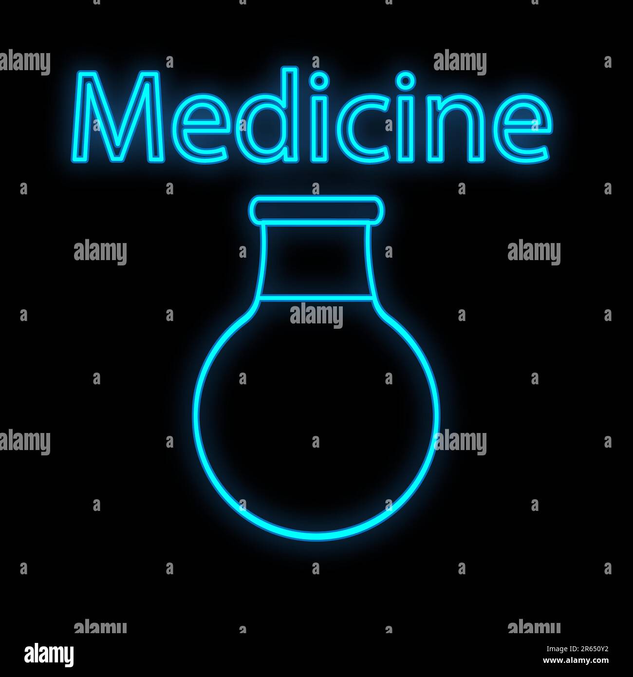 Neon drug store sign Stock Vector Images - Alamy