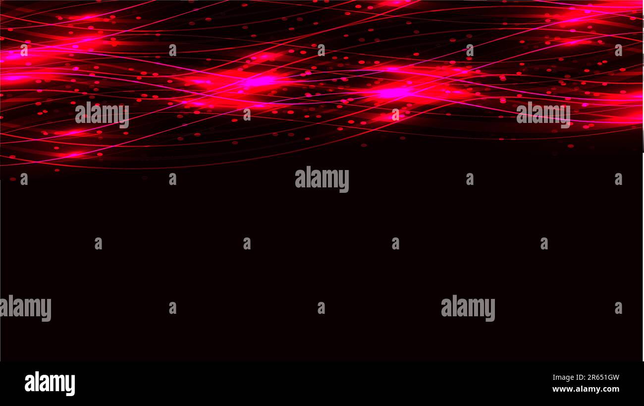 Pink transparent abstract shining magical cosmic magical energy lines ...