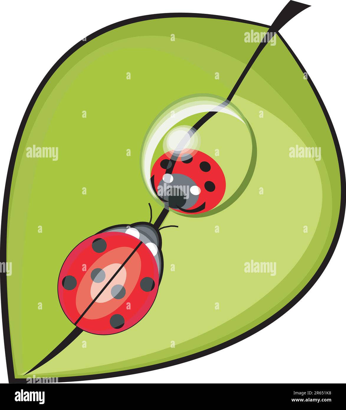 Cartoon leaf hi-res stock photography and images - Alamy