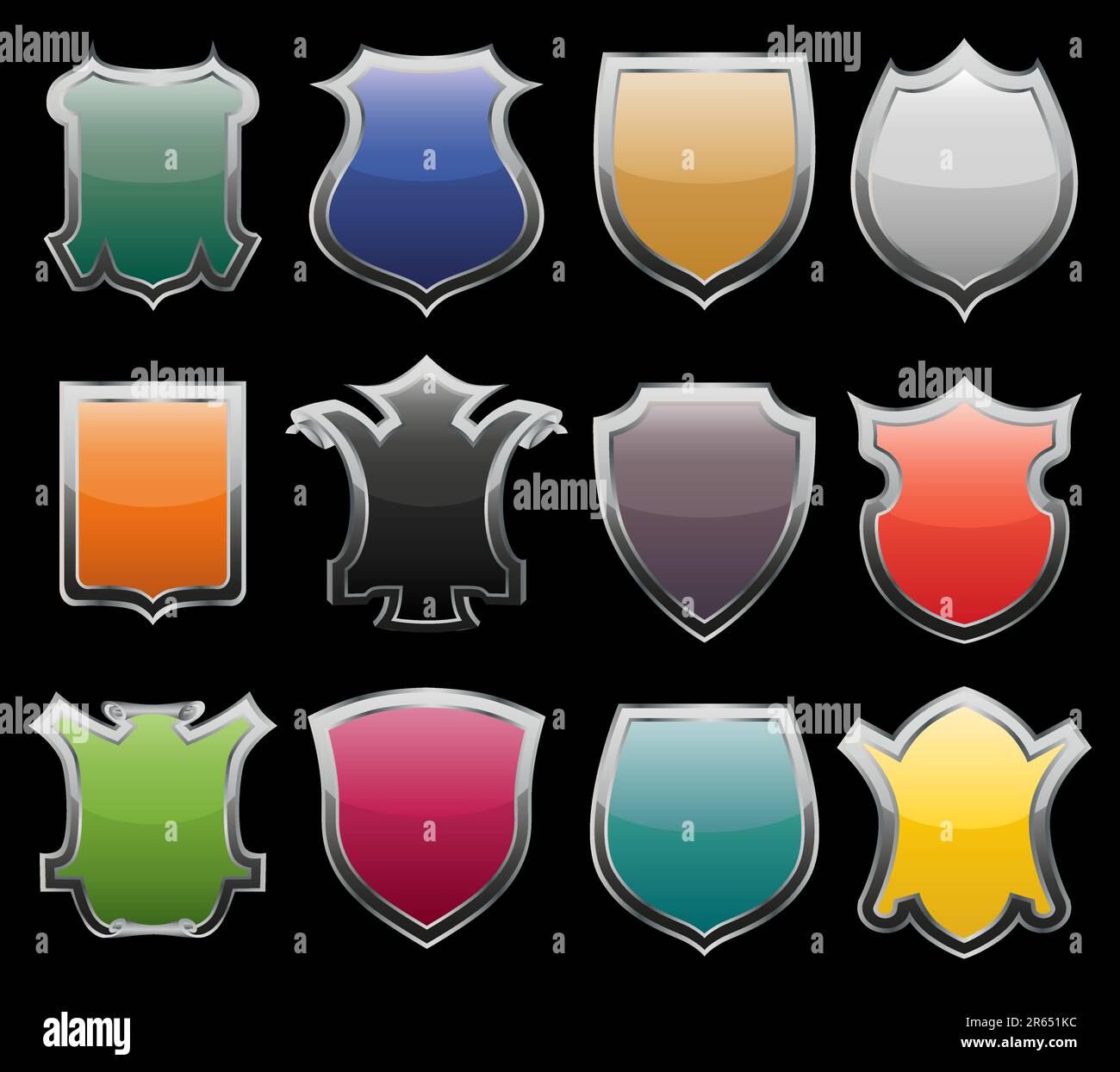 Coat of arms. Vector illustration Stock Vector Image & Art - Alamy