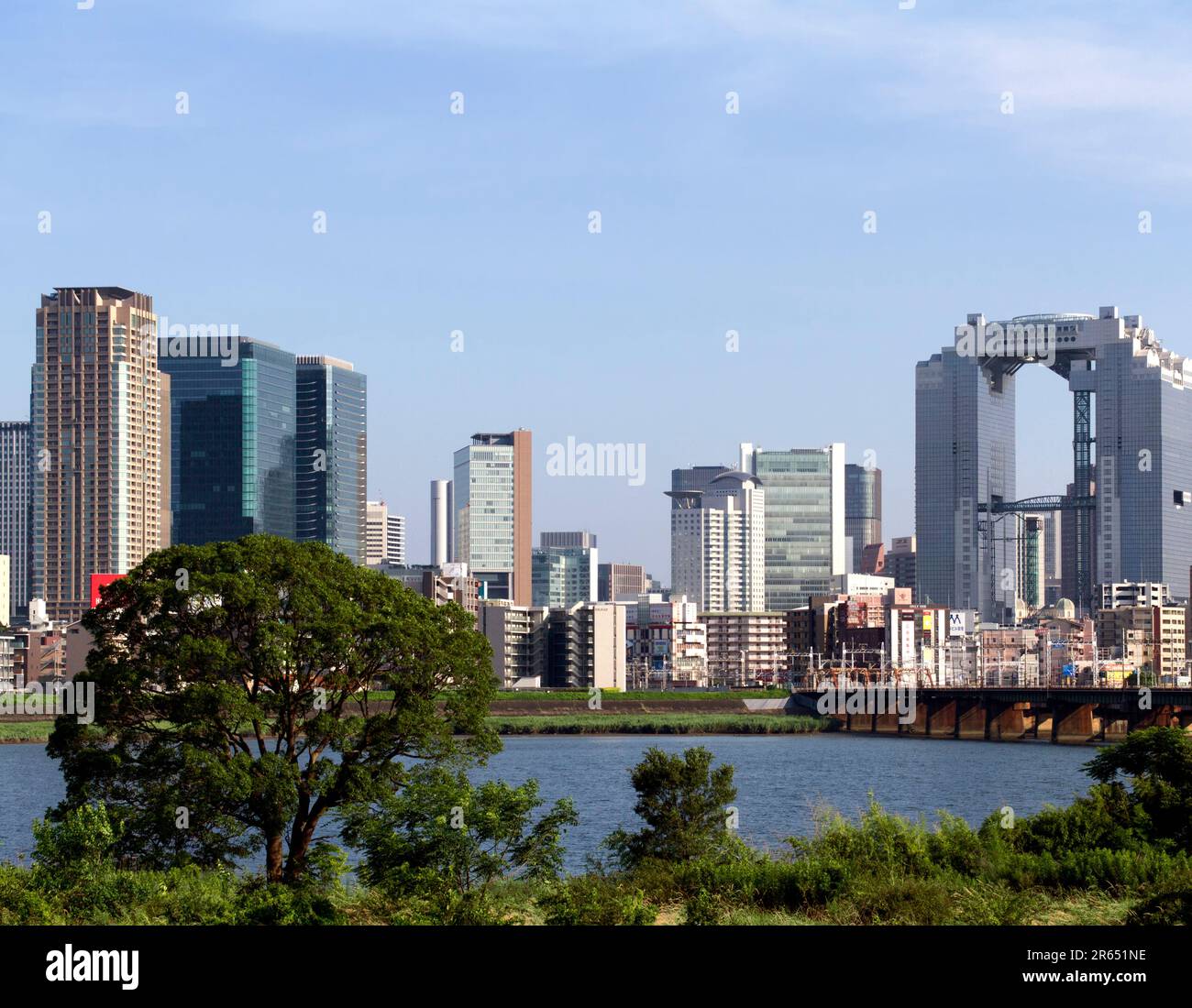 Umeda Sky Building and cityscape Stock Photo - Alamy