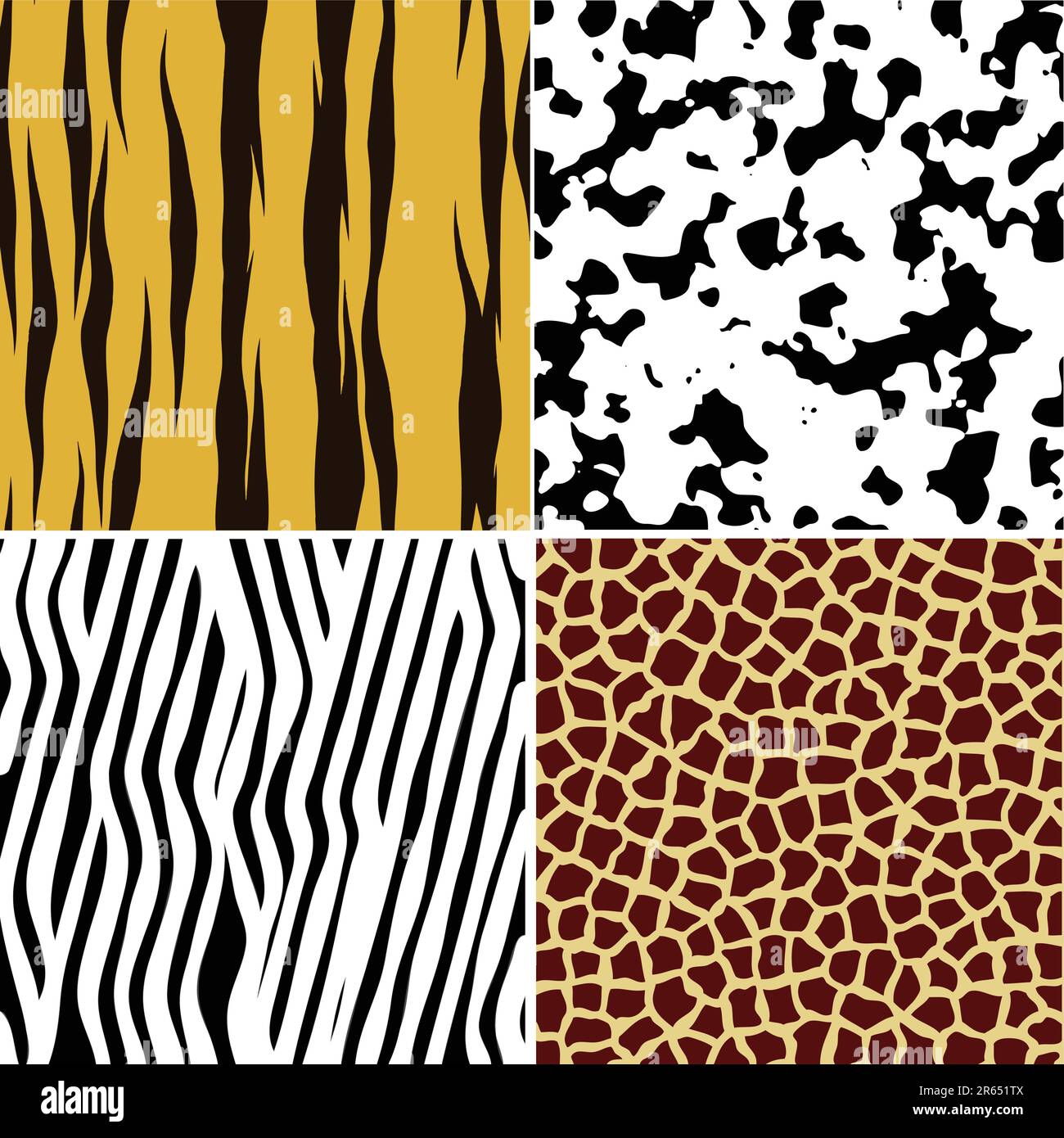 Animal skin Stock Vector Images - Alamy