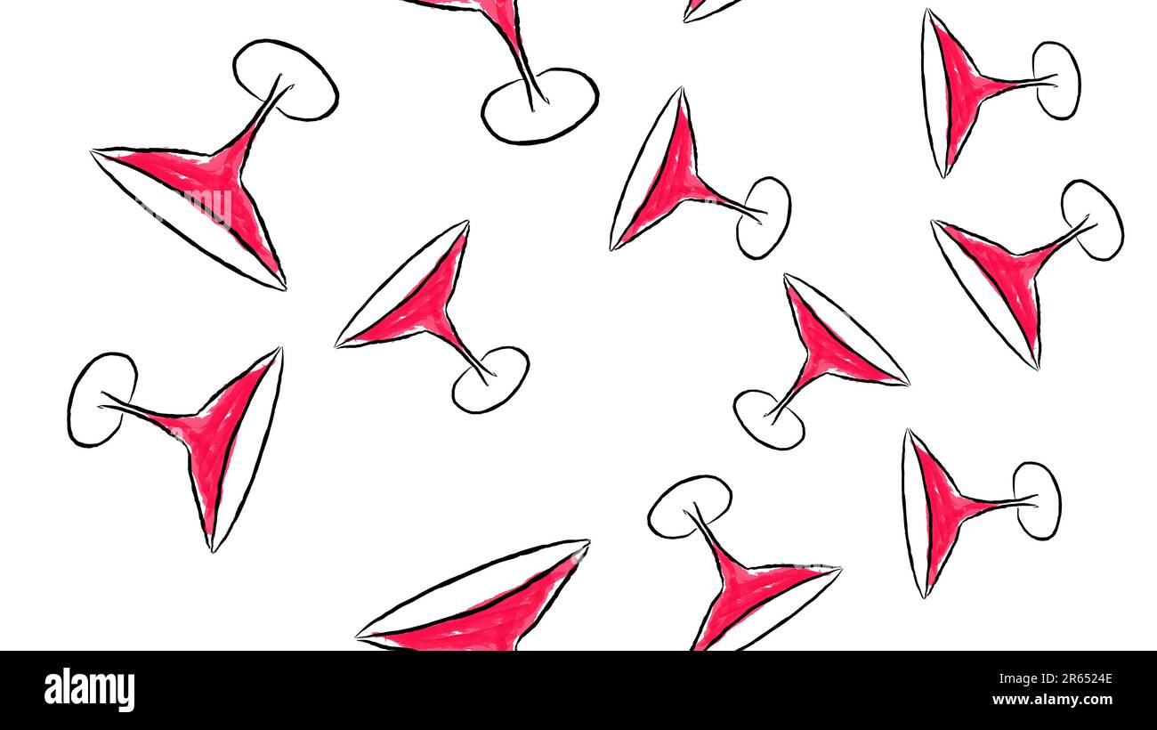 Texture, a seamless pattern of beautiful hand-drawn watercolor glass ...