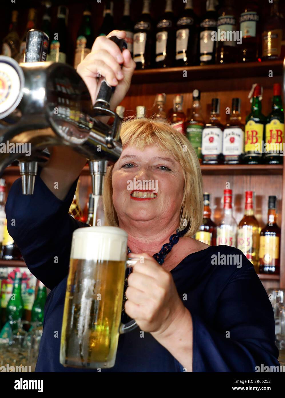 Palma, Spain. 05th June, 2023. Gerlinde Weininger, owner of the cult ...