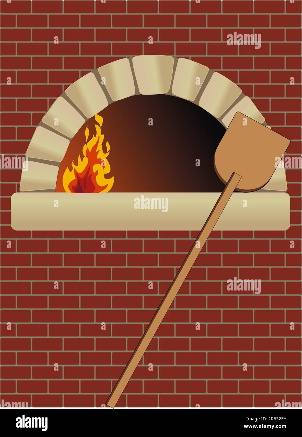 Firewood stone Stock Vector Images - Alamy