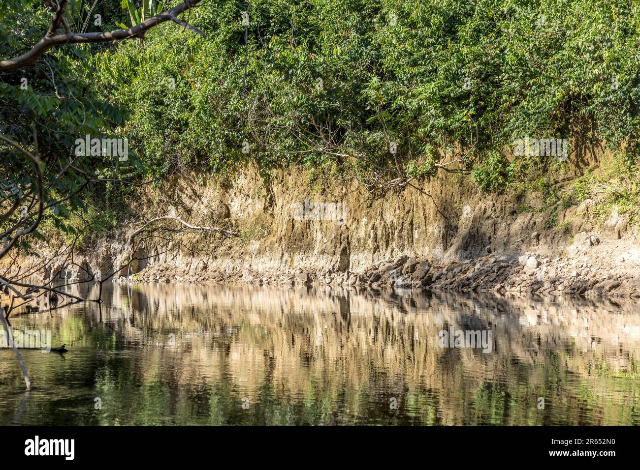 Burro Burro River, Surama, Amerindian village, North Rupununi, Upper ...