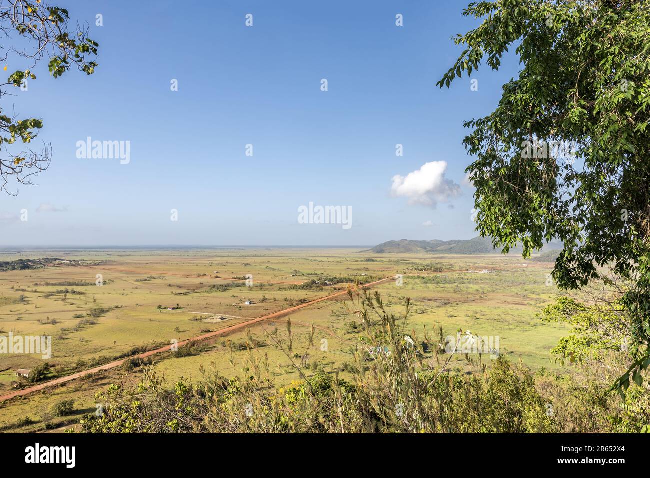 Rupununi Savannah, from Pakaraima Mountain, Upper Takutu-Upper ...