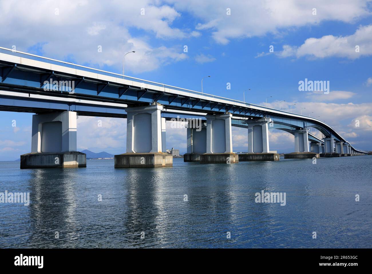 Biwako Ohashi bridge Stock Photo - Alamy