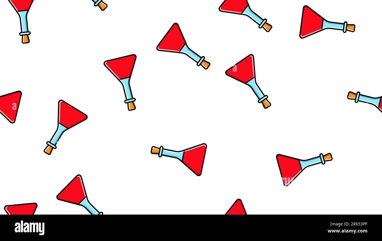 Seamless pattern texture of endless repeating triangular red medical ...