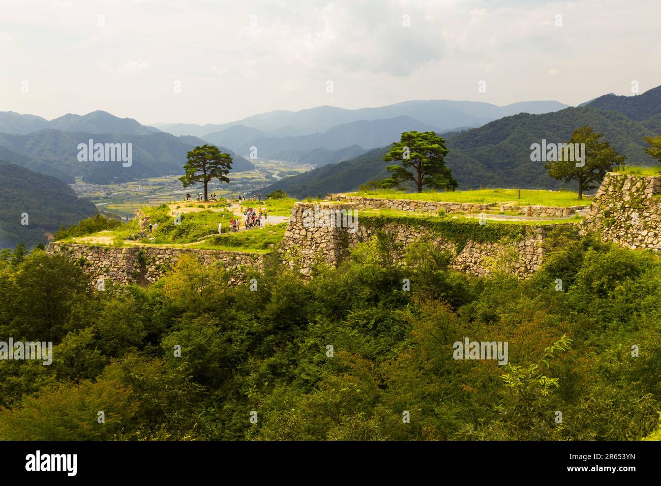 Takeda Castle ruins Stock Photo - Alamy