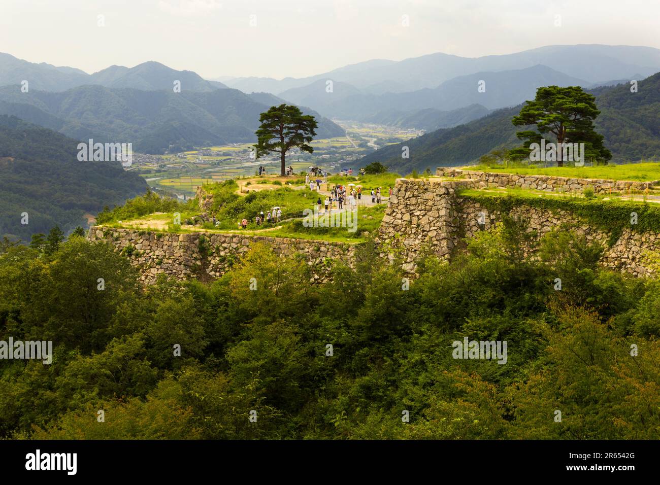Landscape takeda castle ruins hi-res stock photography and images - Alamy