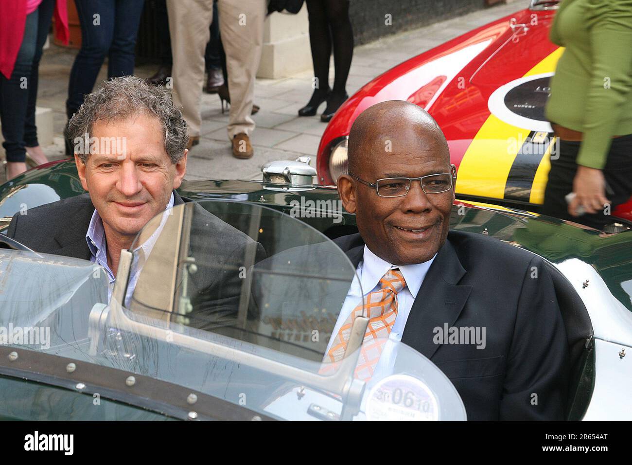 F1 world champion Jody Scheckter with South Africa's Excellency Dr ...