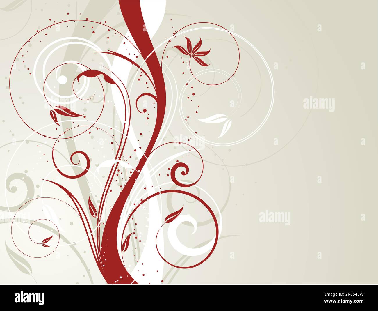 Abstract floral design Stock Vector Image & Art - Alamy
