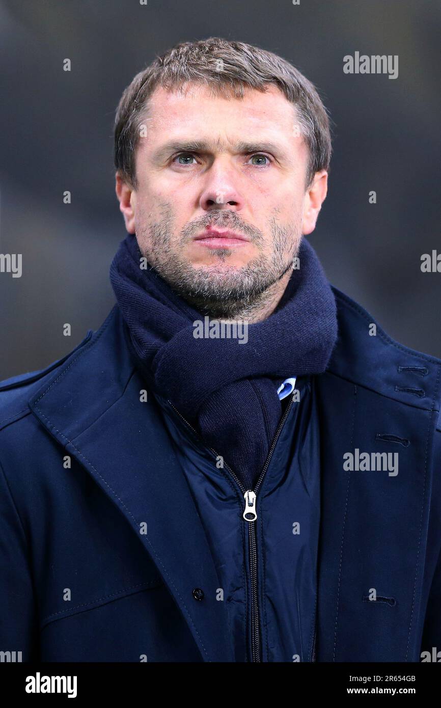 Ukraine serhiy rebrov coach hi-res stock photography and images - Alamy