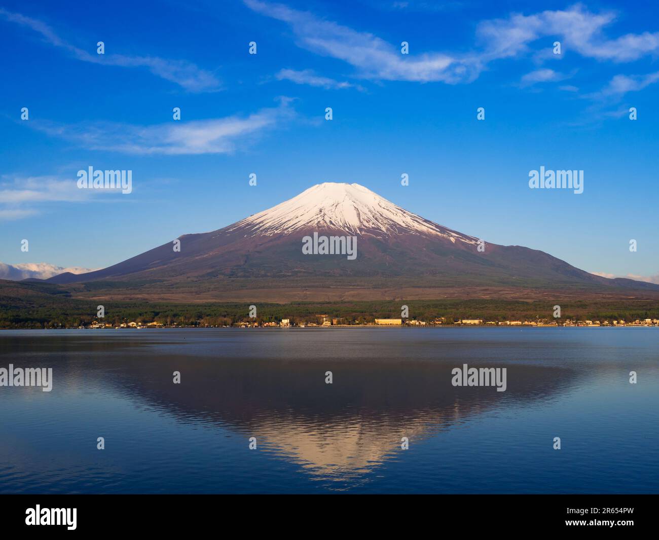 Mt. Fuji in spring Stock Photo - Alamy