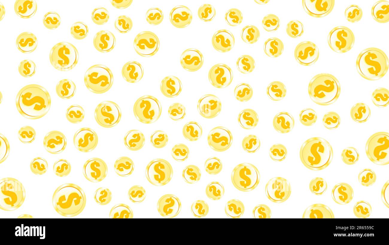 Texture seamless pattern of metal iron gold orange yellow coins money ...