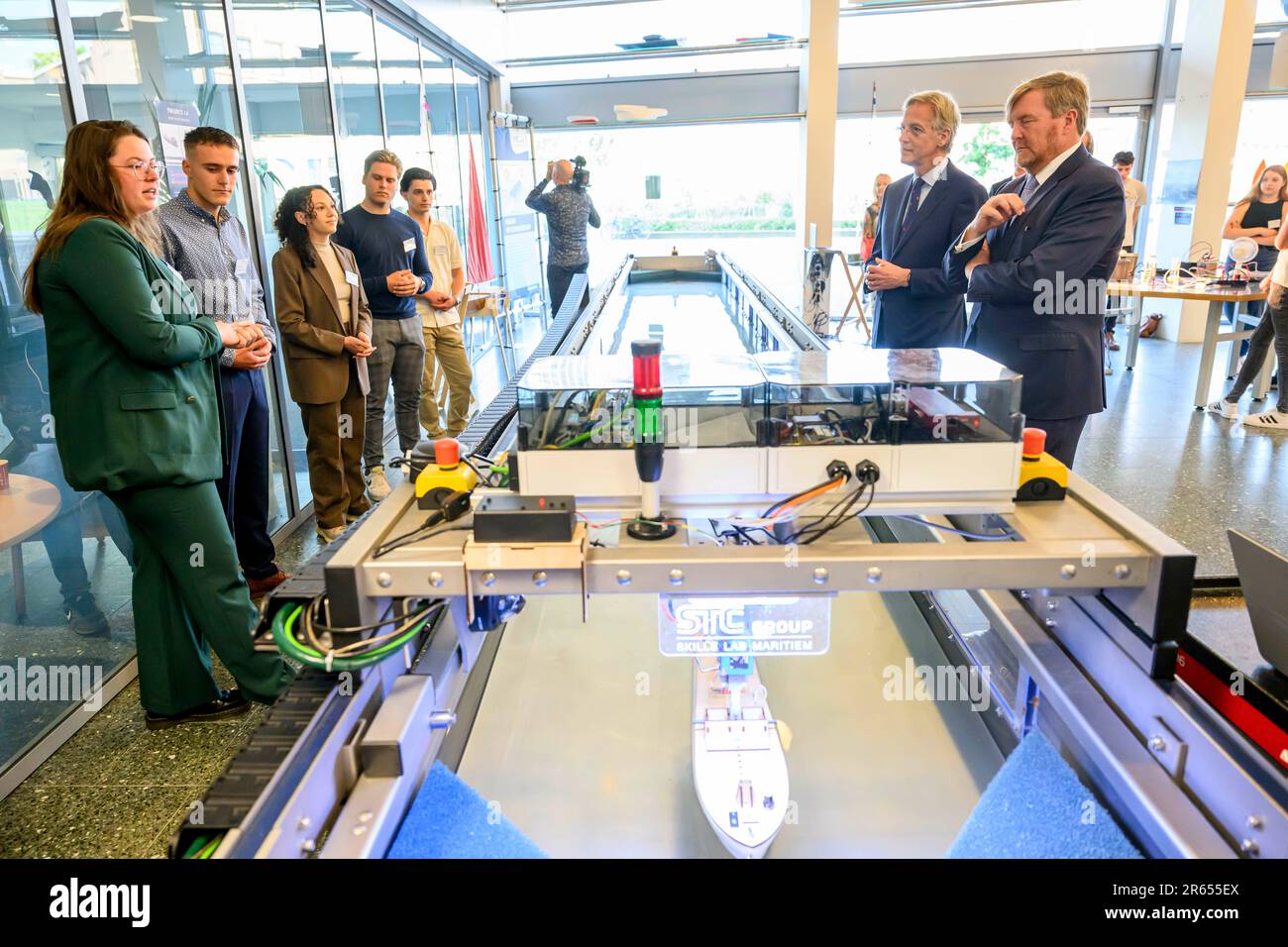 Rotterdam, Netherlands . 07th June, 2023. King Willem-Alexander of The ...