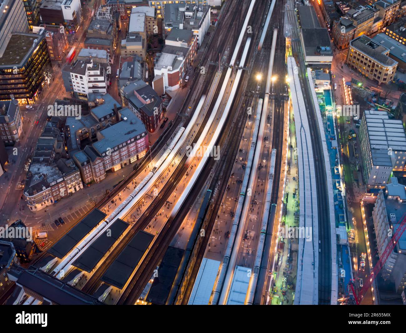 Europe, UK, England, London Bridge rail station Stock Photo - Alamy