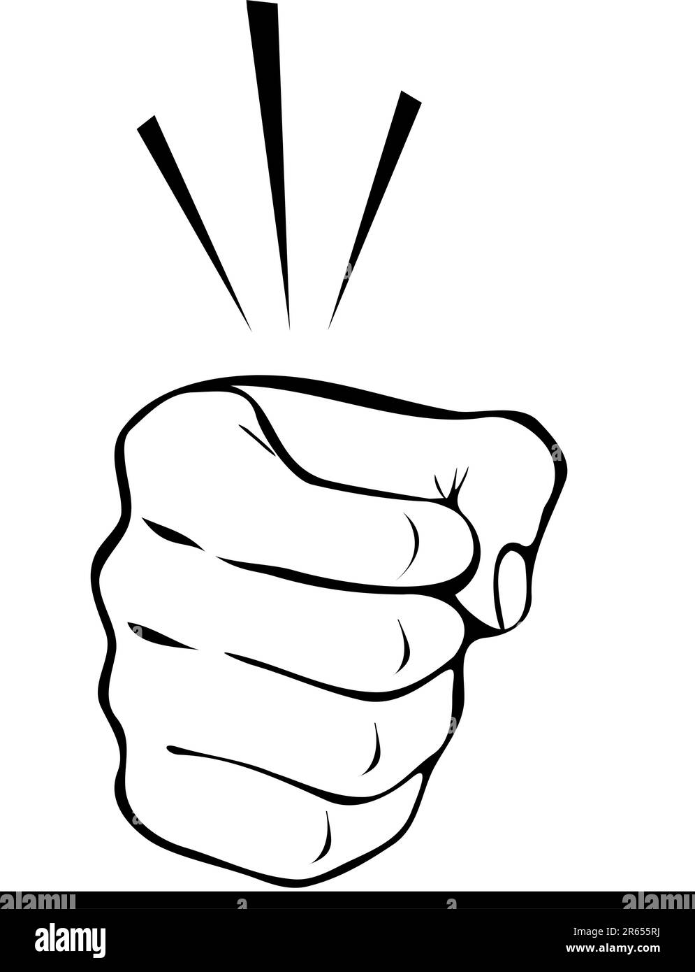 Fist pounding Stock Vector Images - Alamy