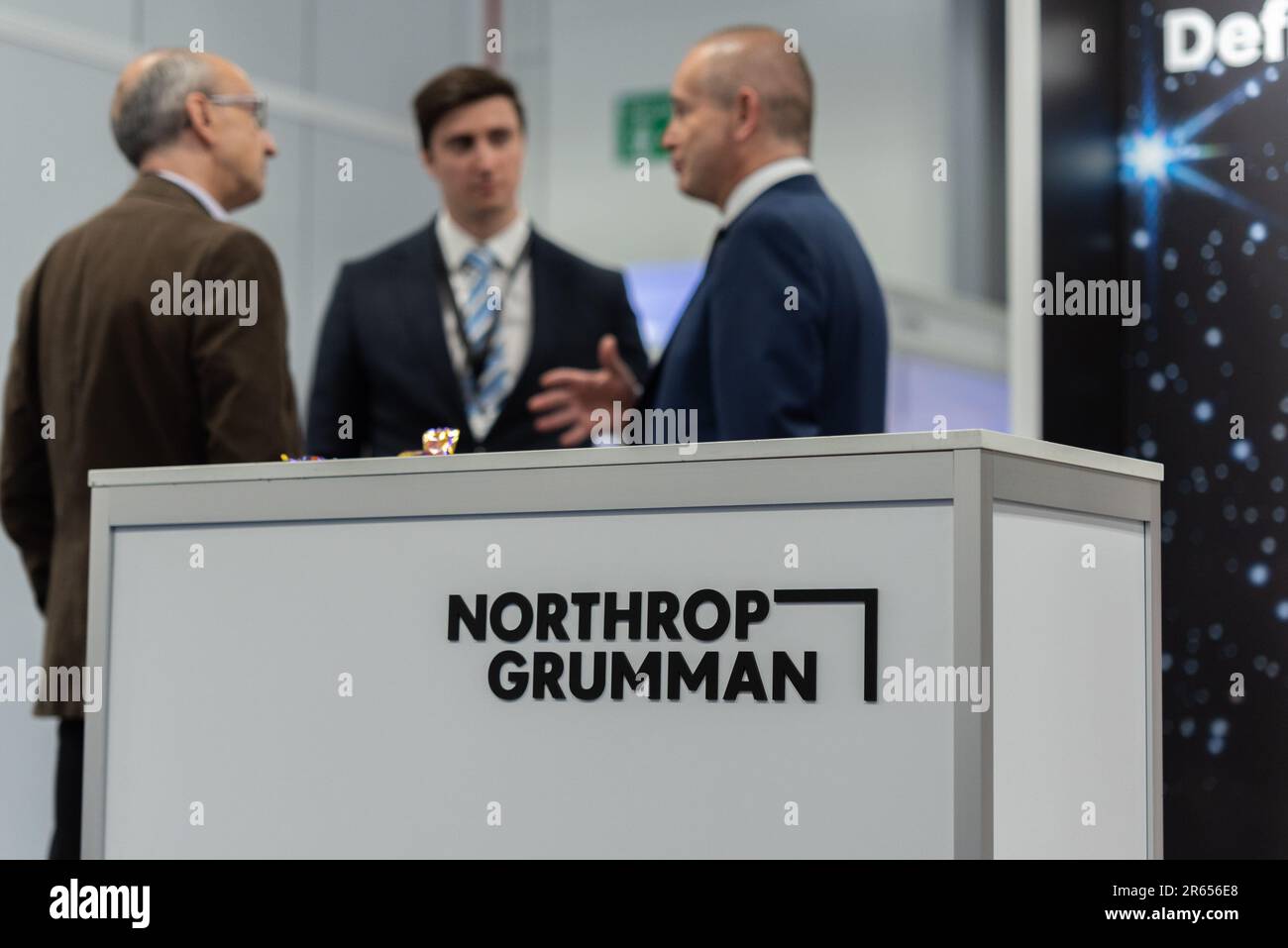 Northrop grumman stand hi-res stock photography and images - Alamy