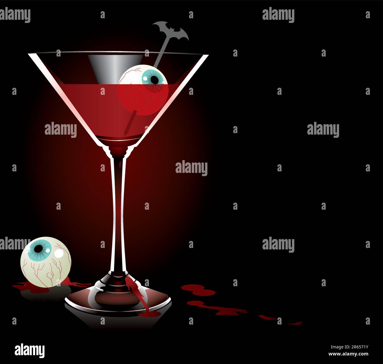 Vampire drink blood Stock Vector Images - Alamy
