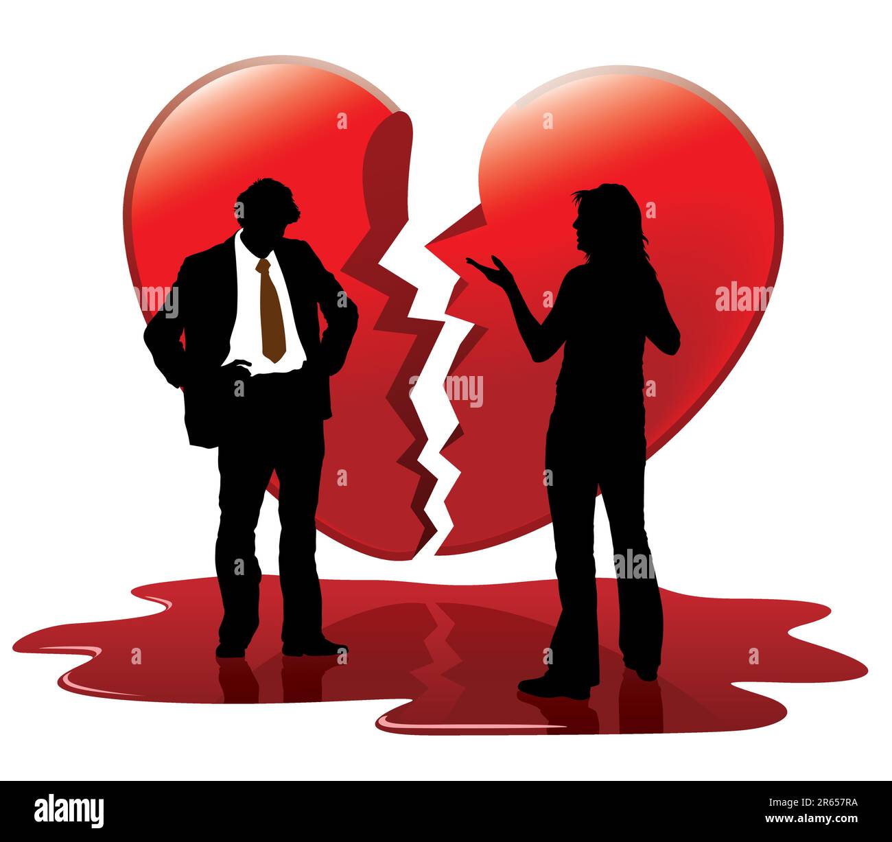 Female in defeat Stock Vector Images - Alamy