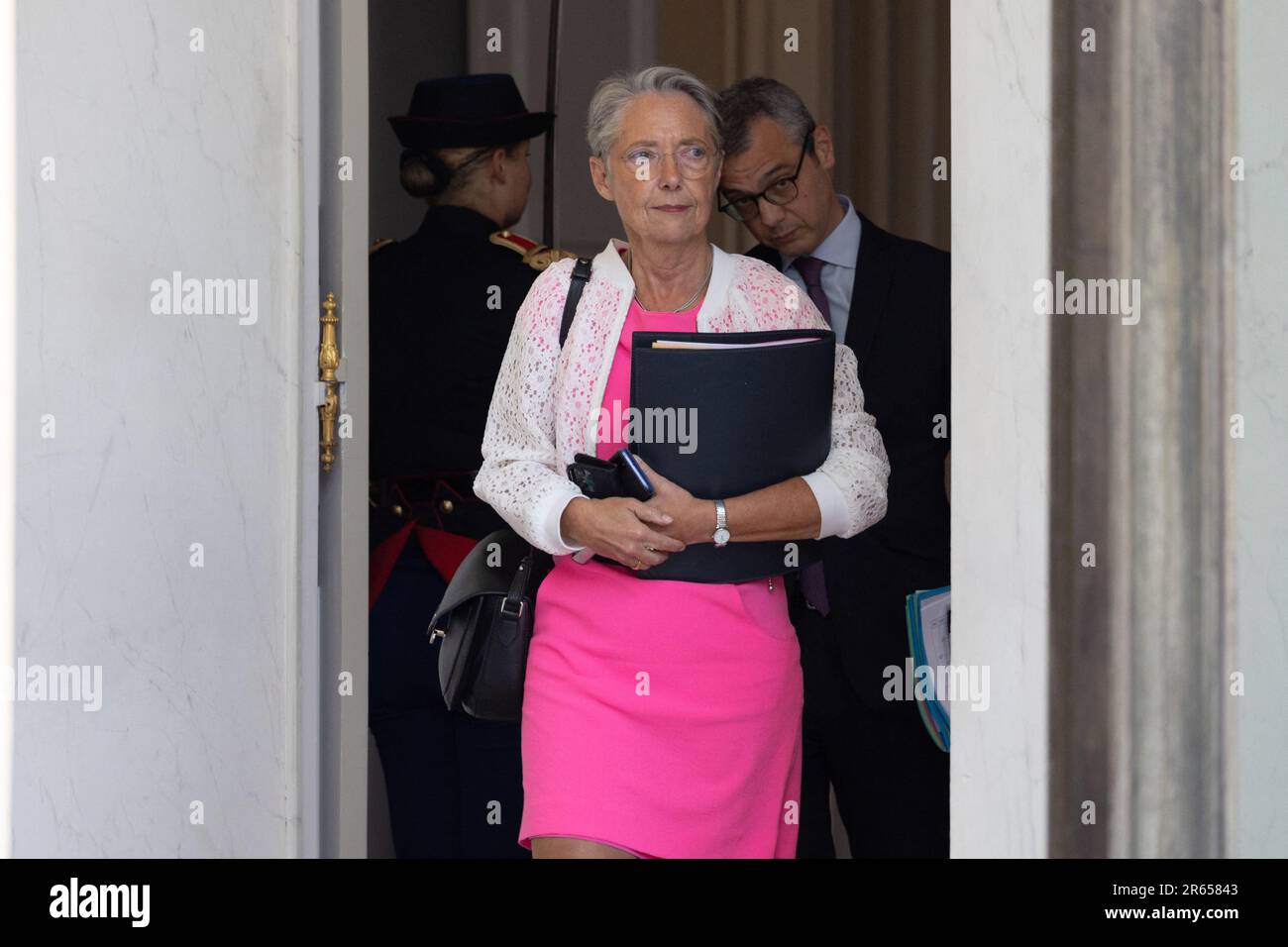 Paris, France. 07th June, 2023. French Prime Minister Elisabeth Borne ...