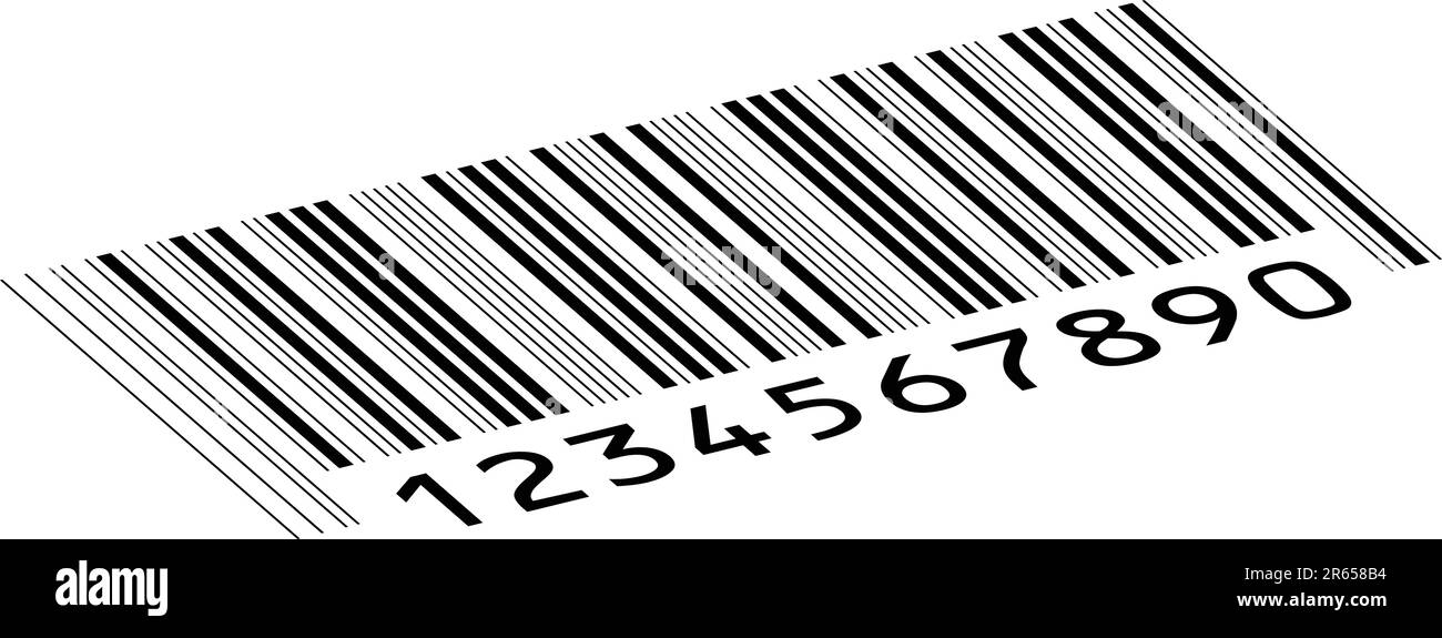 Supermarket till scan Stock Vector Images - Alamy