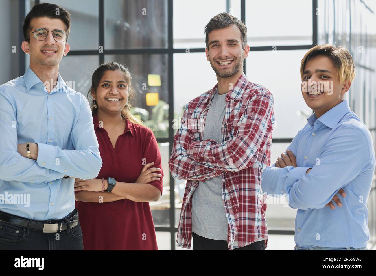 Everybody brings a different skill to the team. Portrait of a diverse ...