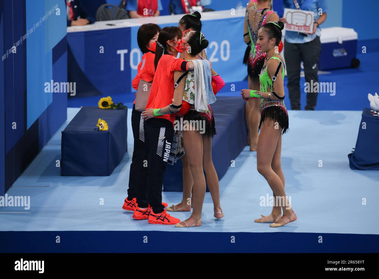 AUG 8, 2021 - Tokyo, Japan: Rie Matsubara, Sakura Noshitani, Sayuri Sugimoto, Ayuka Suzuki and ...