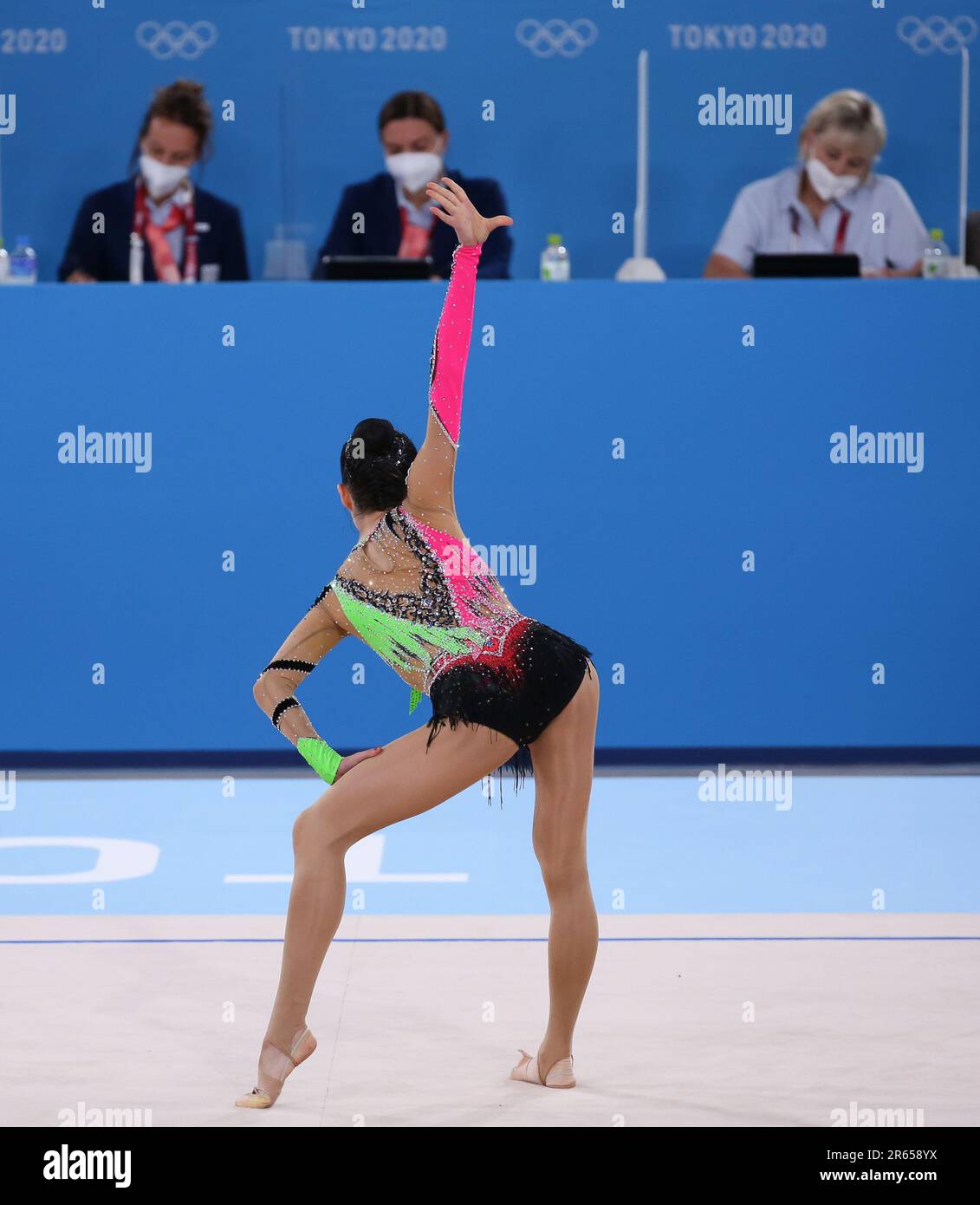 AUG 8, 2021 - Tokyo, Japan: Rie Matsubara, Sakura Noshitani, Sayuri Sugimoto, Ayuka Suzuki and ...