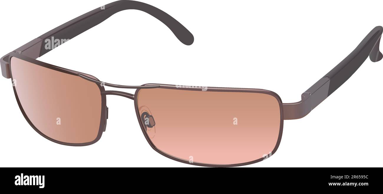 High detailed Sunglasses vector illustration Stock Vector Image & Art ...