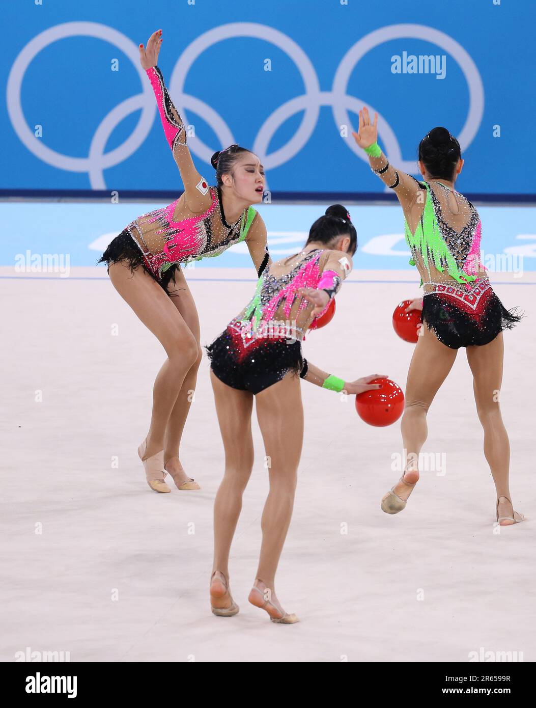 AUG 8, 2021 - Tokyo, Japan: Rie Matsubara, Sakura Noshitani, Sayuri Sugimoto, Ayuka Suzuki and ...