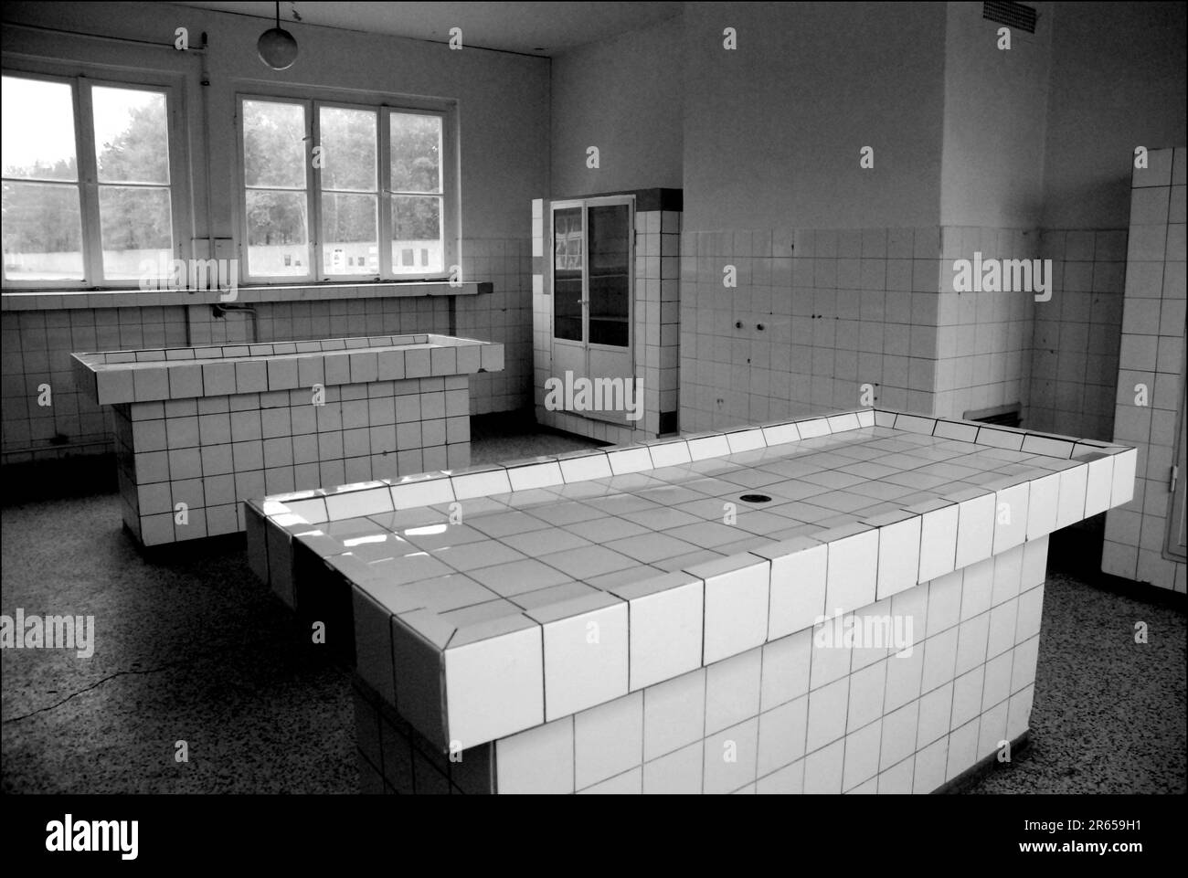 Post Mortem Room, Sachenhausen Camp, Germany Stock Photo - Alamy