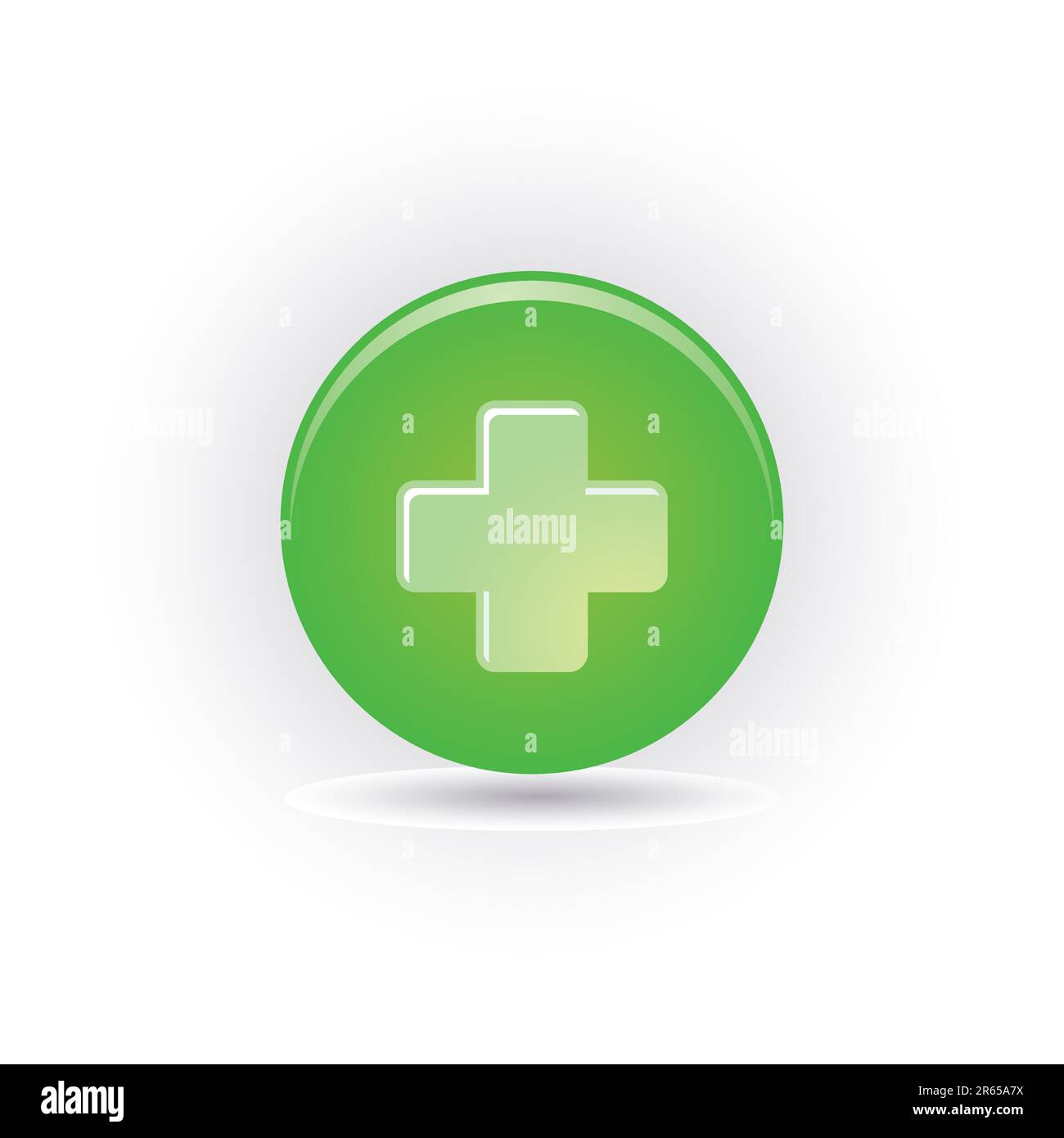 green plus icon Stock Vector Image & Art - Alamy