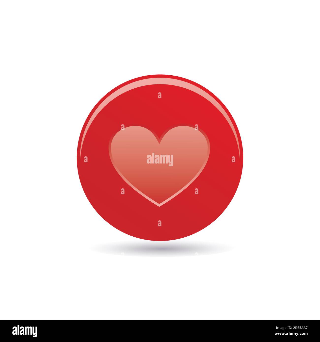 Push heart Stock Vector Images - Alamy