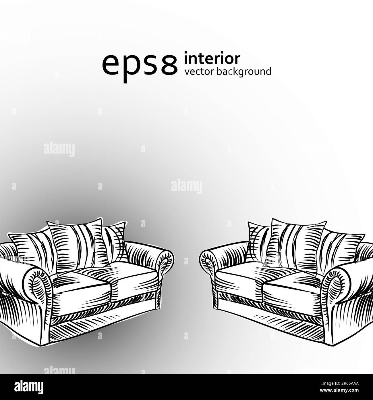 Interior design home office Black and White Stock Photos & Images - Alamy