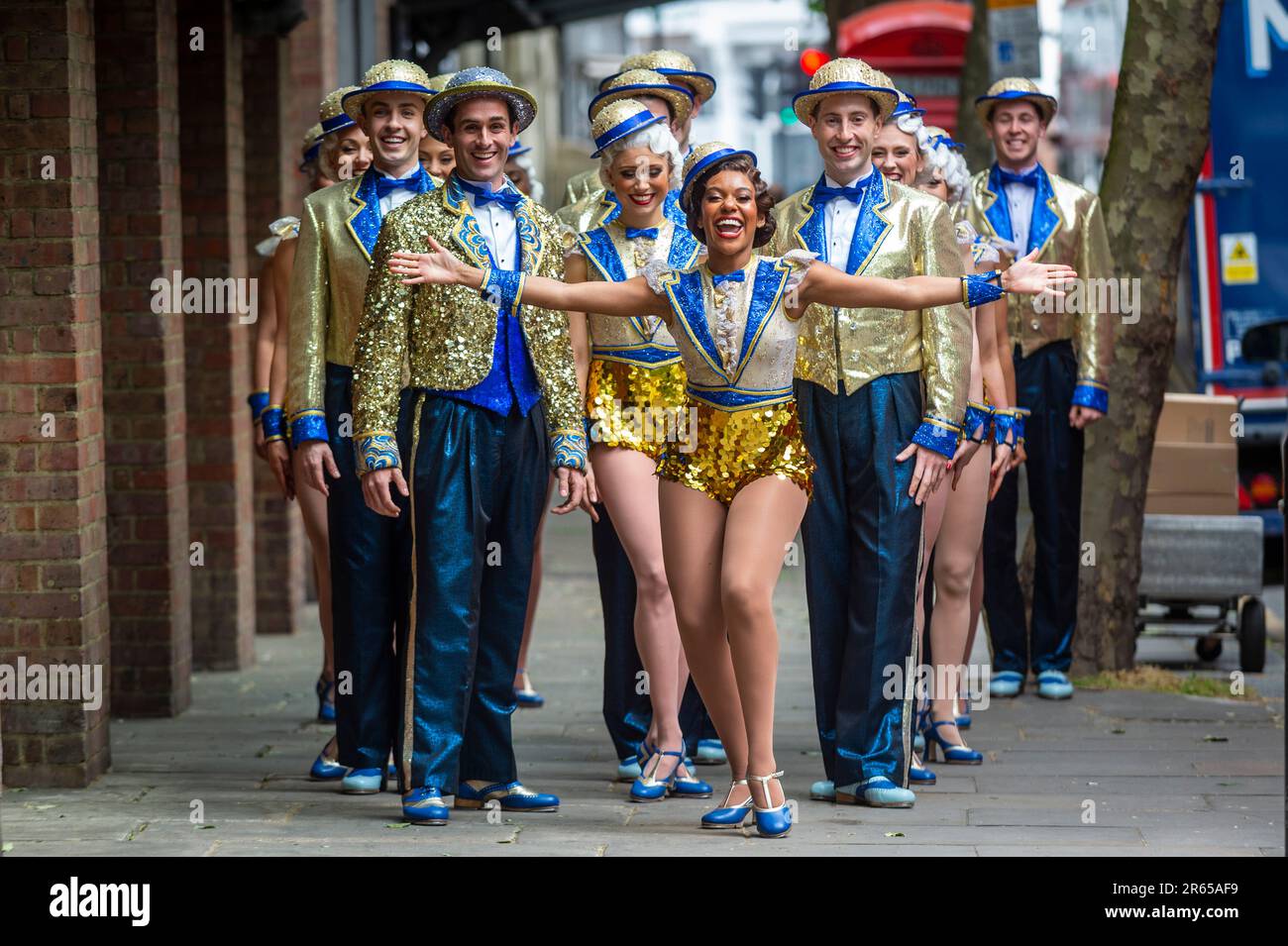 London, UK. 7 June 2023. (3L) Sam Lips as Billy Lawlor and (C) Nicole ...