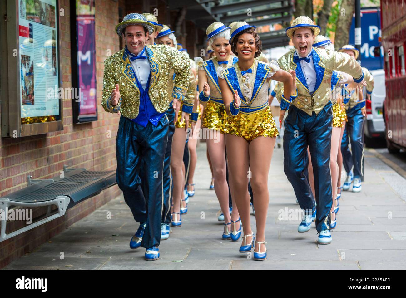 London, UK. 7 June 2023. (L) Sam Lips as Billy Lawlor and (C) Nicole ...