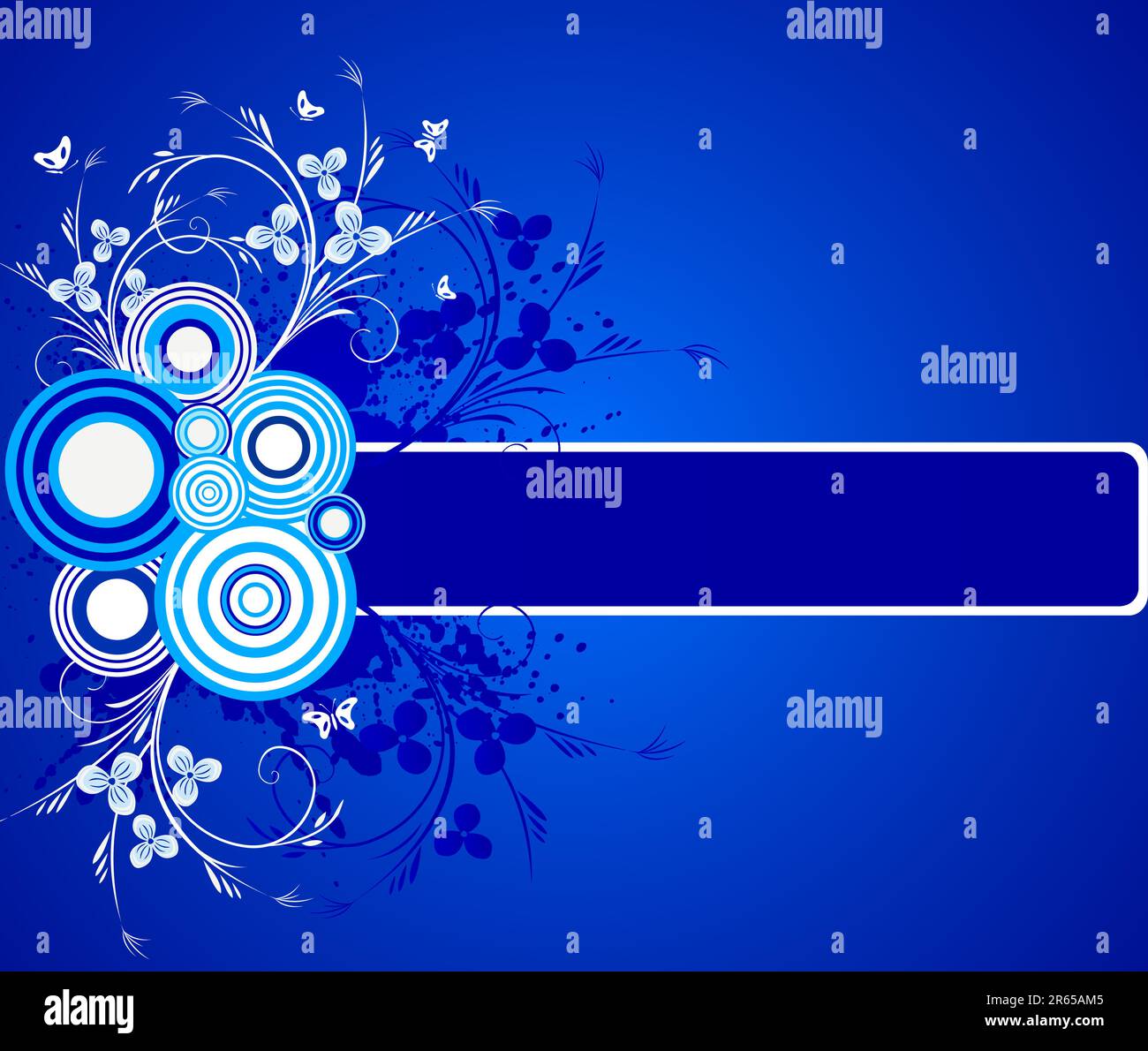 Abstract floral background vector illustration Stock Vector Image & Art ...