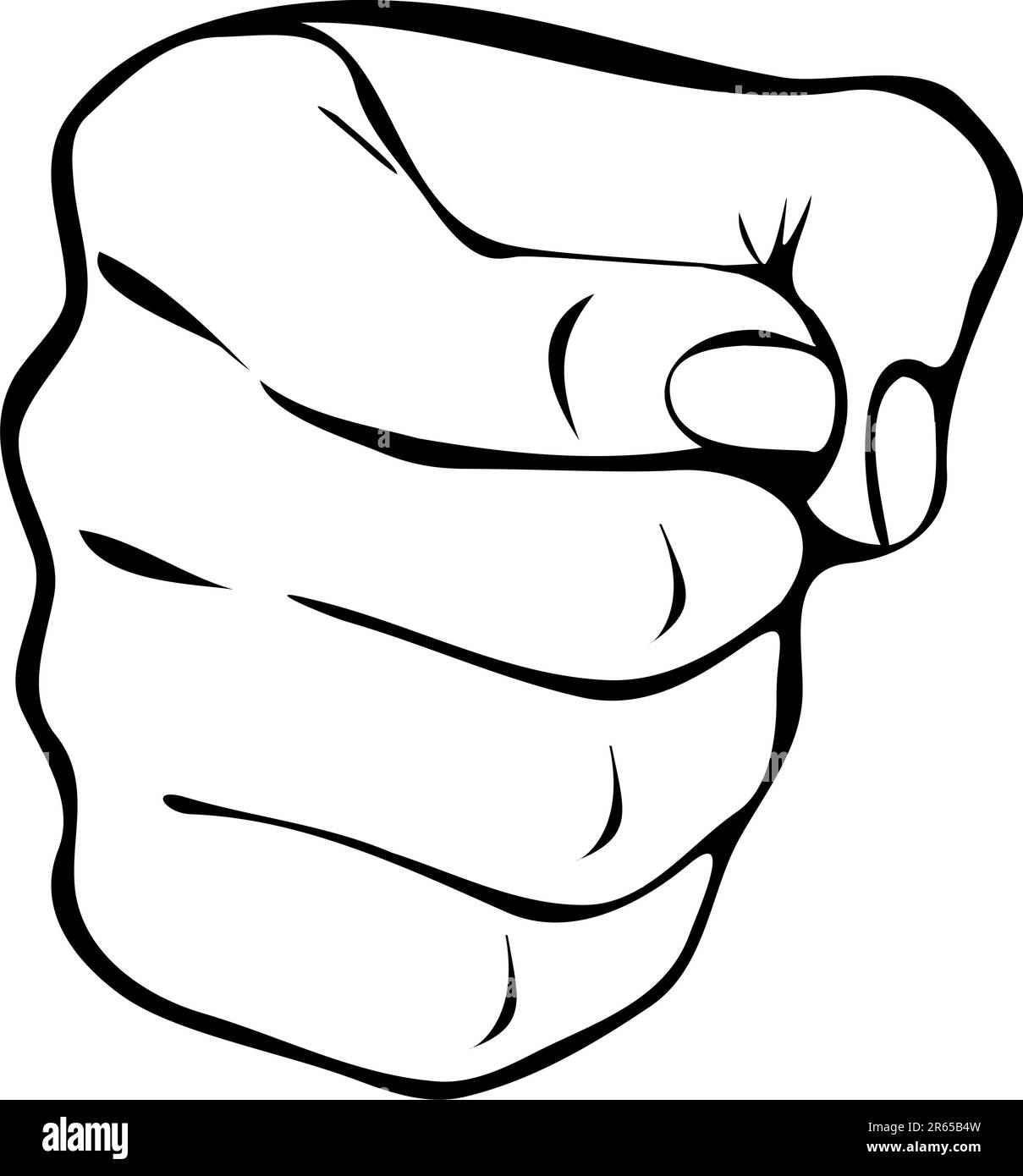 Fist illustration Stock Vector Images - Alamy